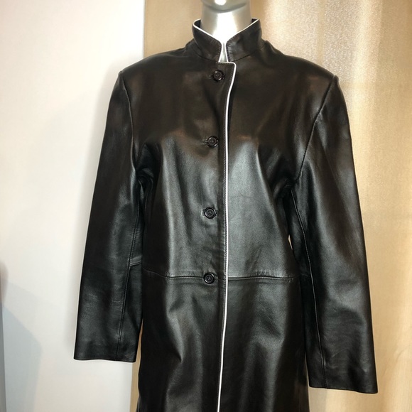 Jackets & Coats | Pure Leather Jacket Black | Poshmark